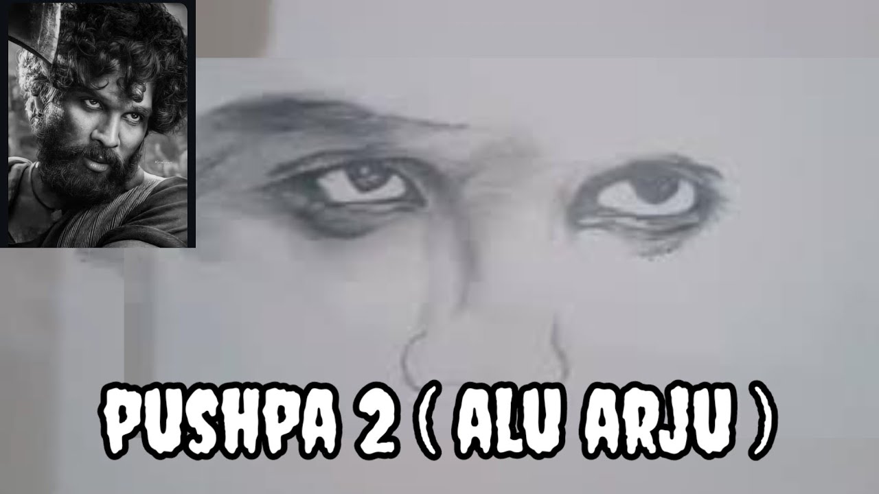 Pushpa 2 Drawing #pushpa2 #pushparaj #art , artist_harshu26 - YouTube