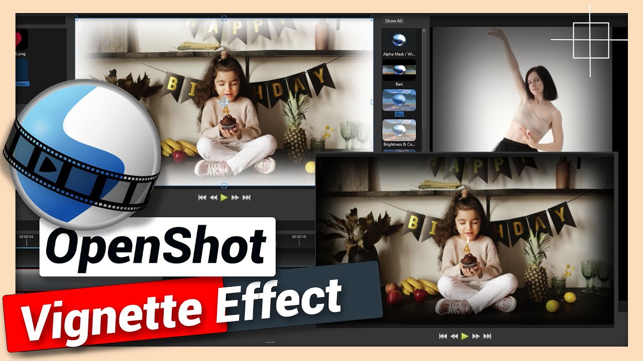 How to Add Vignette Effect | OpenShot Tutorial - YouTube