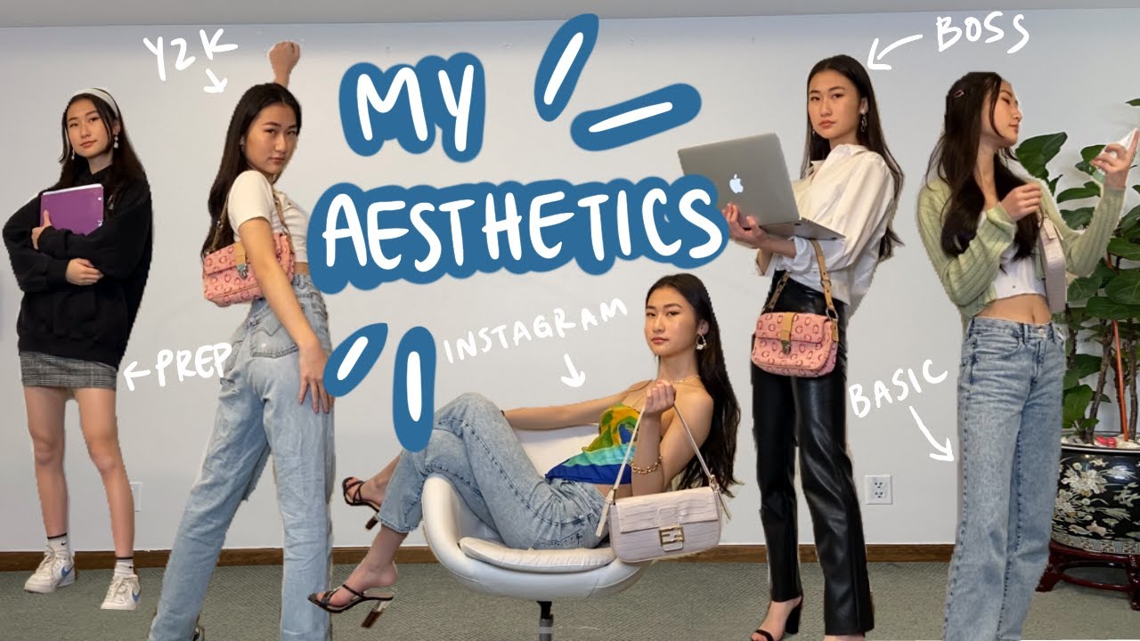 all my aesthetics because I'm extra // my style lookbook - YouTube