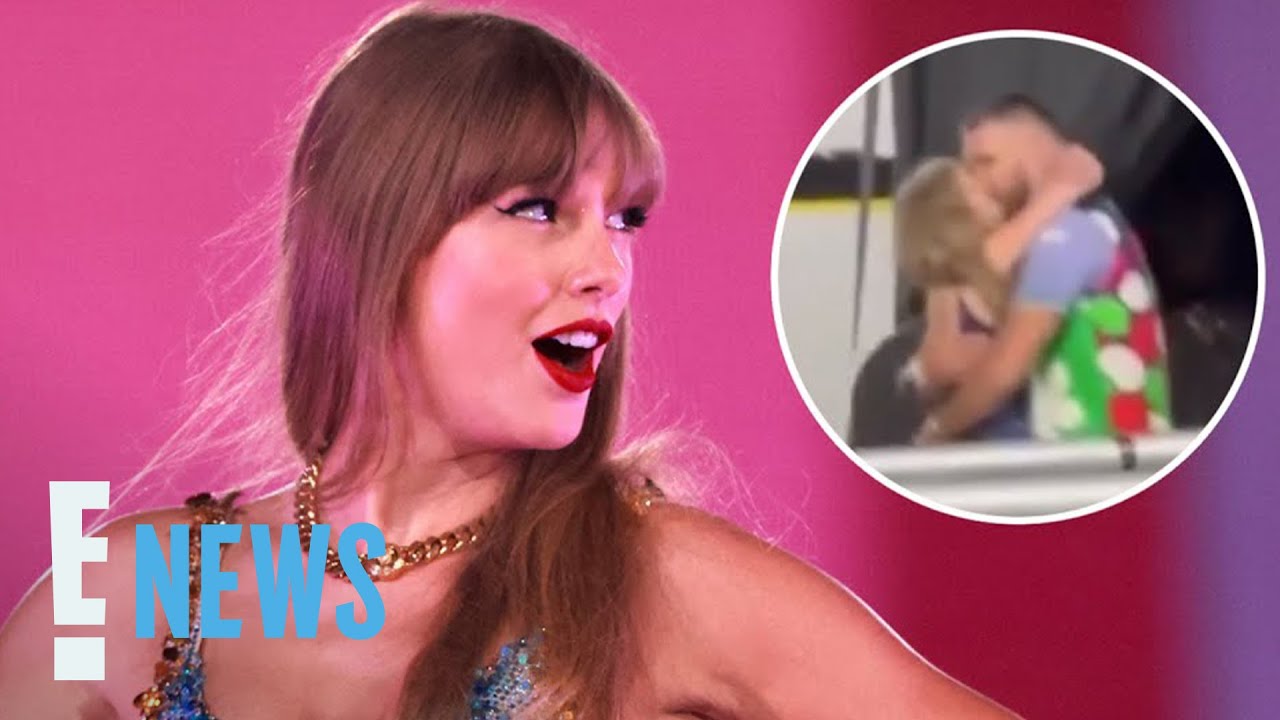 Taylor Swift Runs and KISSES Travis Kelce After Buenos Aires Concert ...