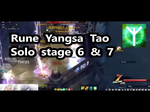 Runecaster challenge 6 & 7 - Tree of Savior - YouTube