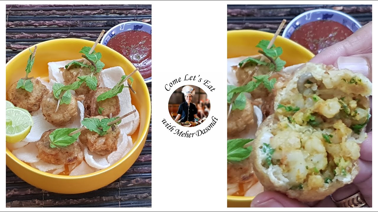 Kolmi Na Kavab I Prawn Kababs @MeherDasondi-ComeLetsEat - YouTube