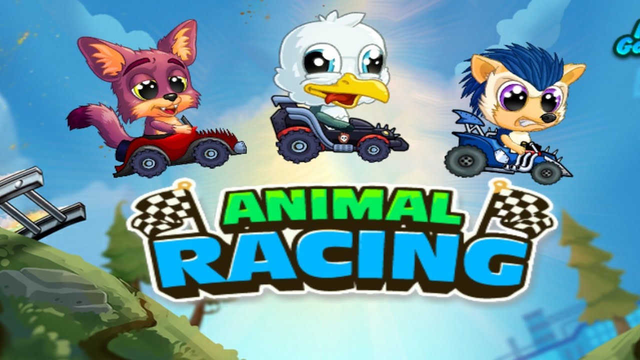 animal racing : racing cars - YouTube