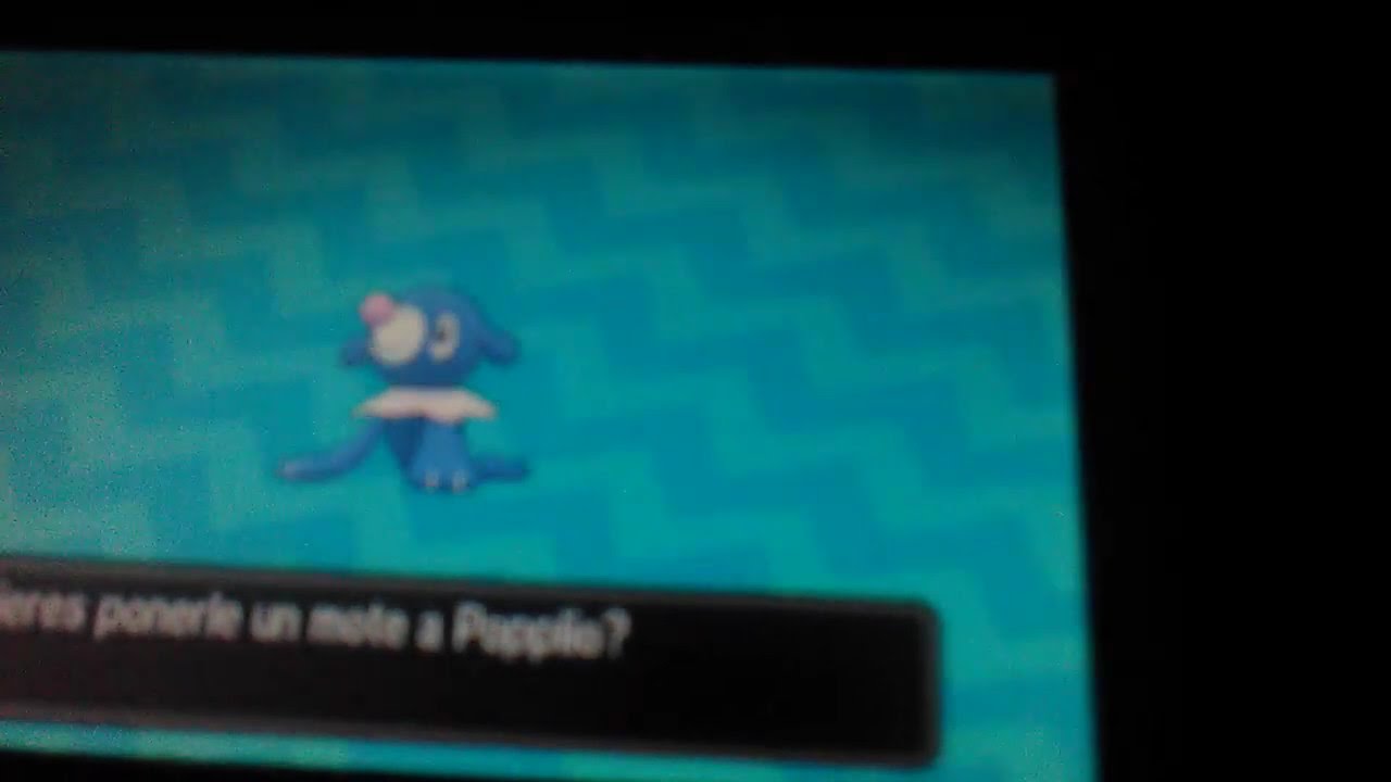 Poplio Shiny en Pokémon UltraLuna (Masuda Metod) - YouTube