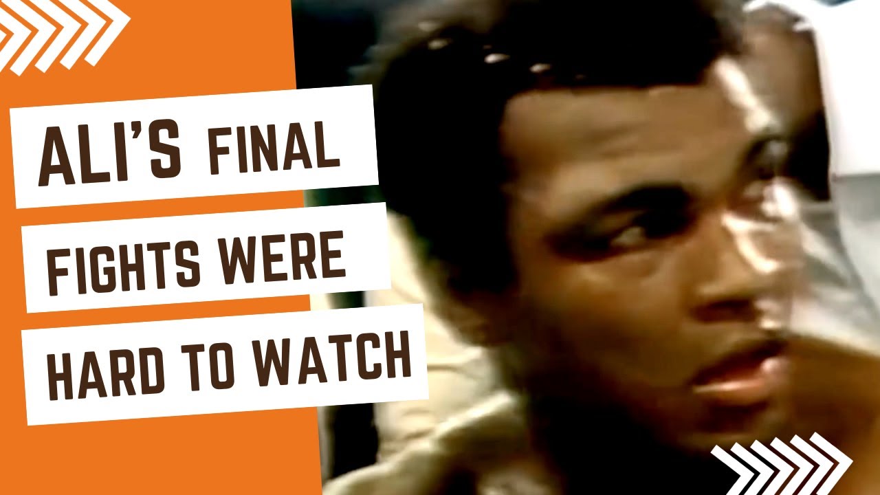 Muhammad Ali's final fights were hard to watch as remembered by Tom ...