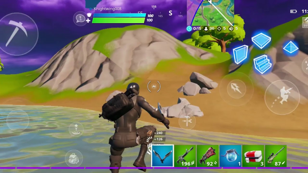 Fortnite 8 Ball skin solo win - YouTube