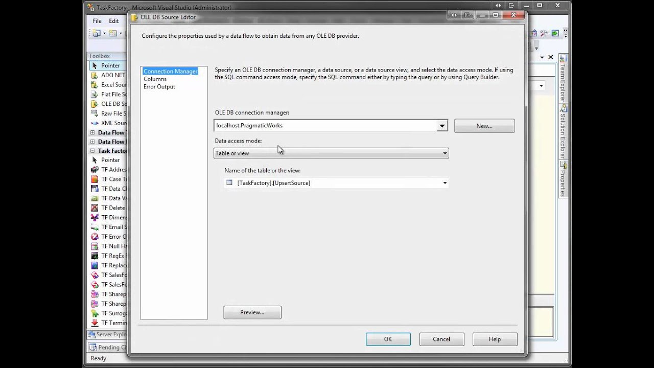Task Factory Upsert Destination - YouTube