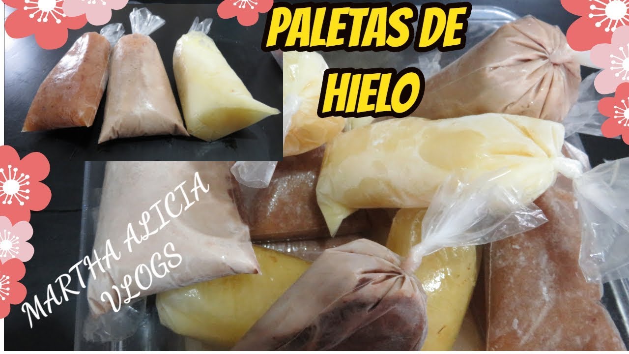 PALETAS DE HIELO / BOLIS / Ò HIELITOS DE SABORES - YouTube