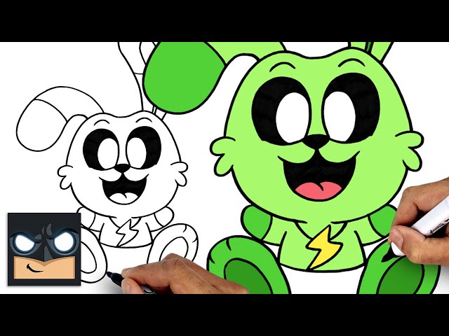 How To Draw Baby Hoppy Hopscotch | GameToons | Smiling Critters ...