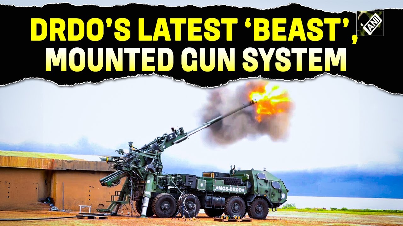 DRDO Unveils Indigenous Mounted Gun System: All-Terrain Firepower with ...