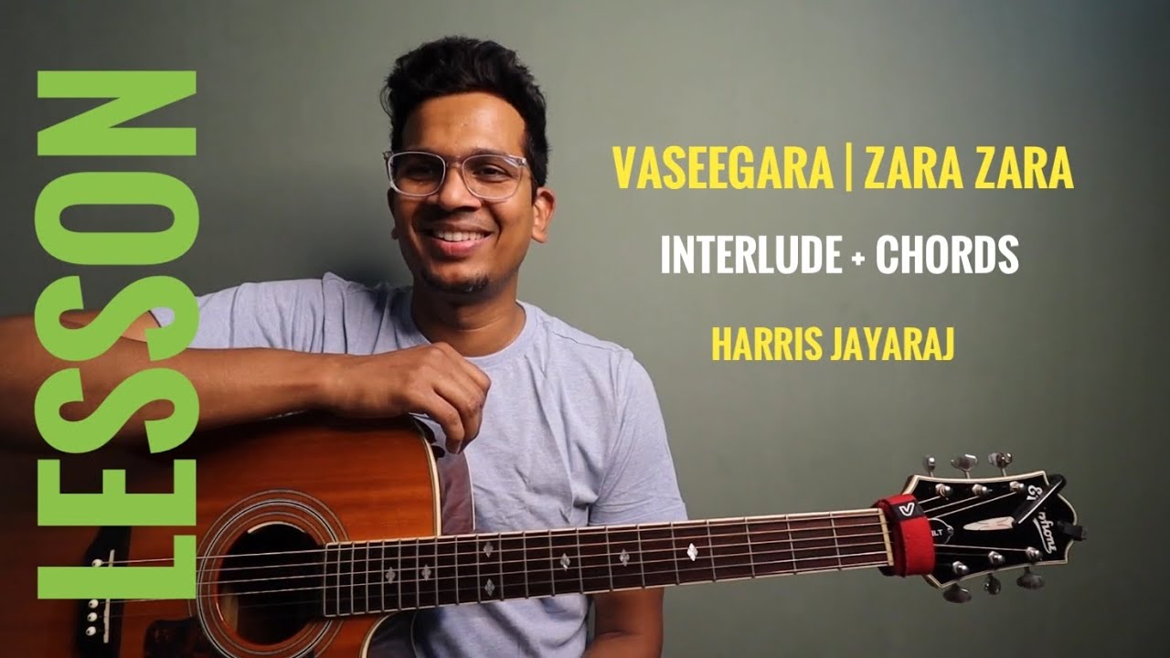 Vaseegara | Zara Zara | Tutorial | Interlude | Part-2 | Bombay Jayashri | Harris Jayaraj ...