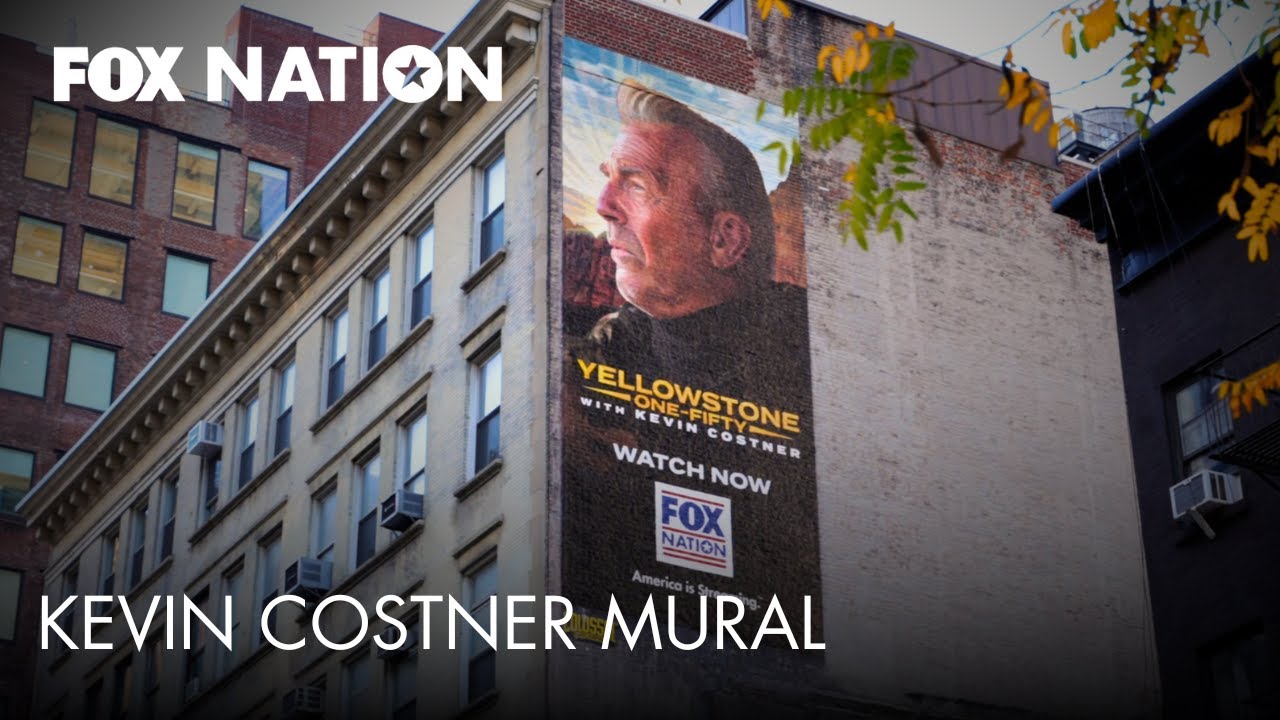 Yellowstone One-Fifty mural captivates NYC | Fox Nation - YouTube