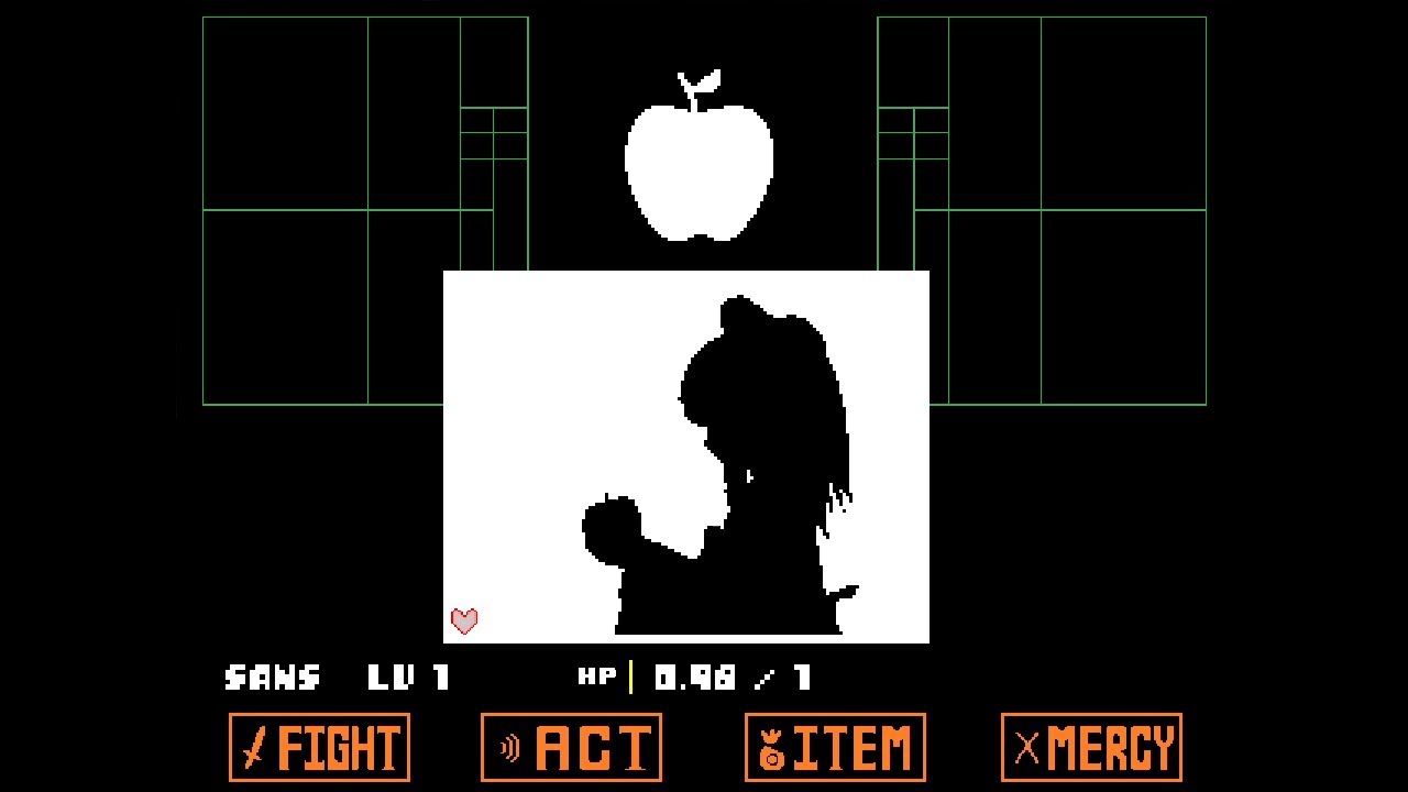 Bad Apple but it's an Undertale bullet pattern - YouTube