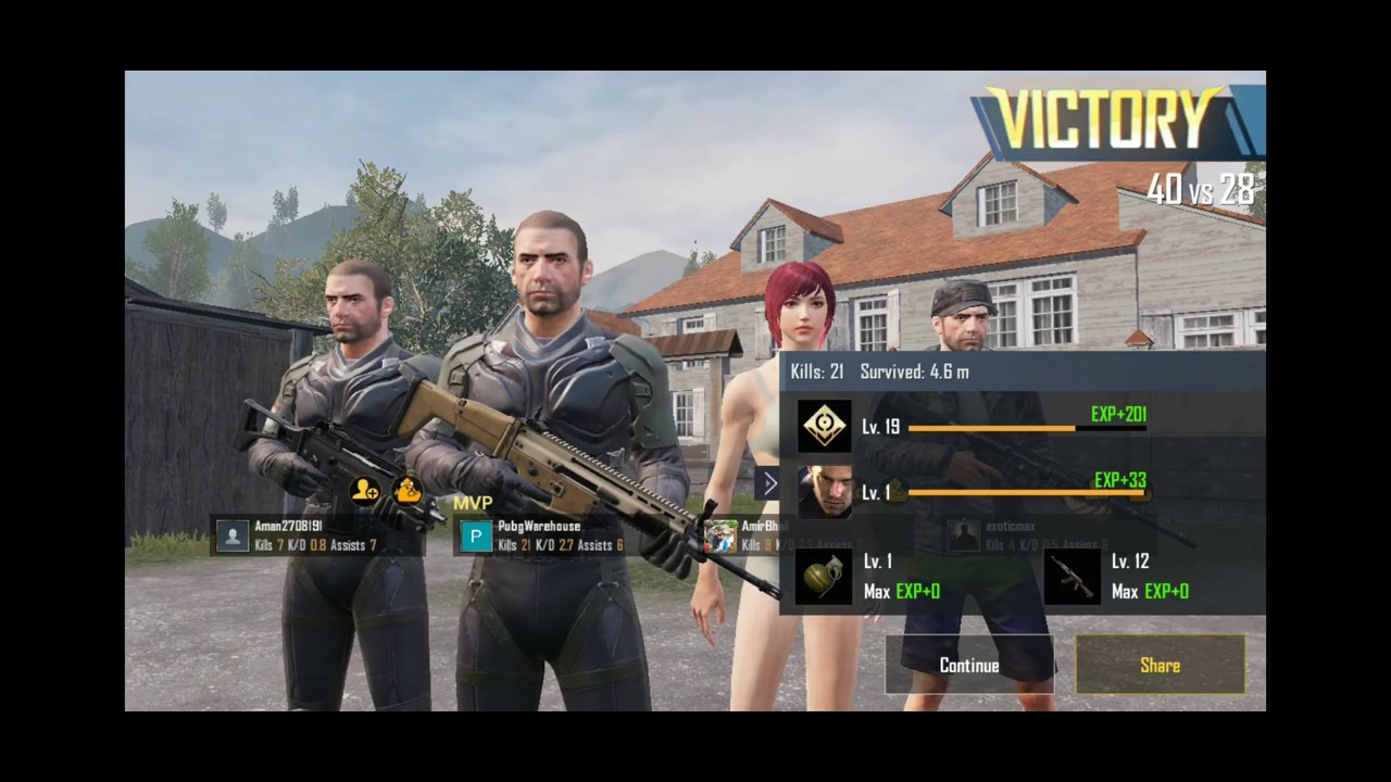 20 kills in warehouse.... Pubg warehouse mobile Gameplay tdm - YouTube