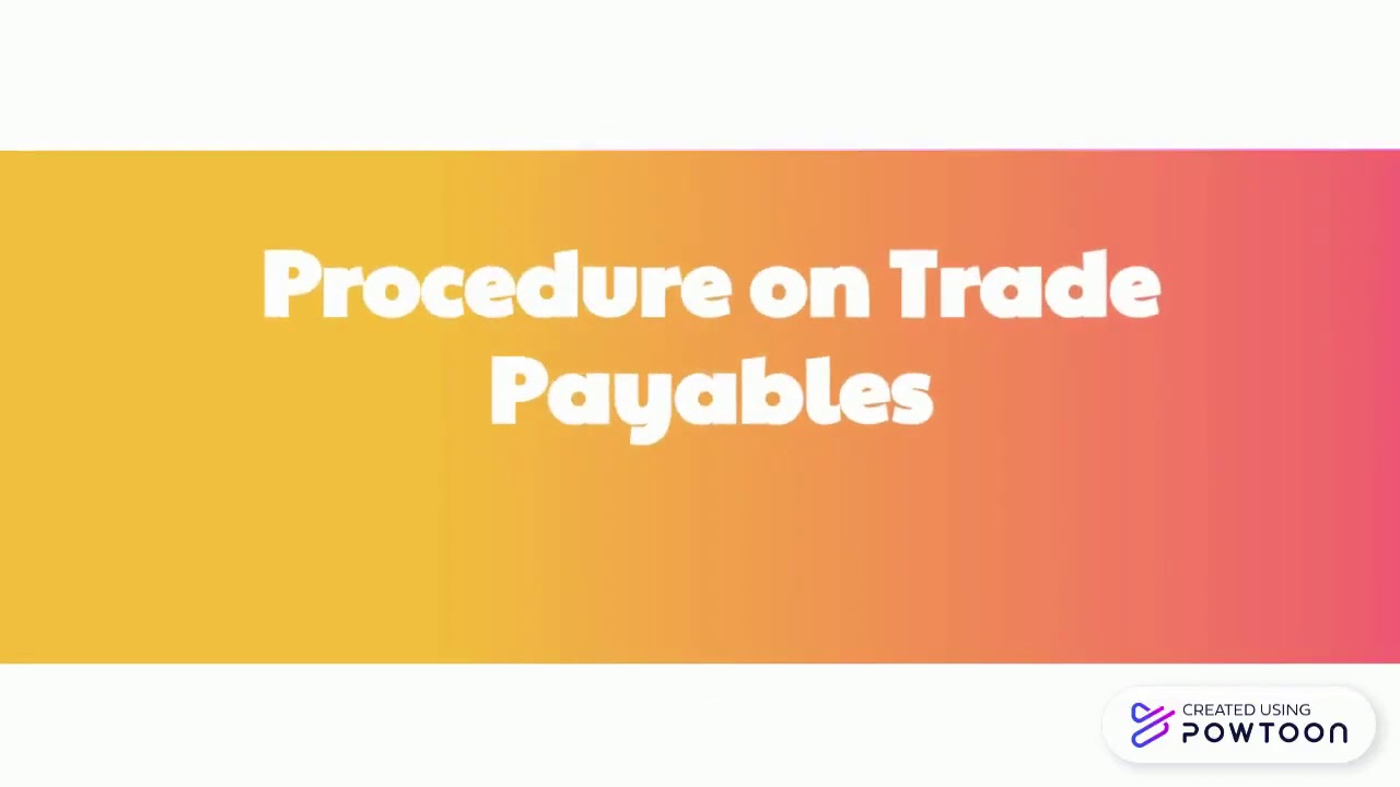 Audit Procedures in trade receivables and trade payables (PSP DAT5B ...