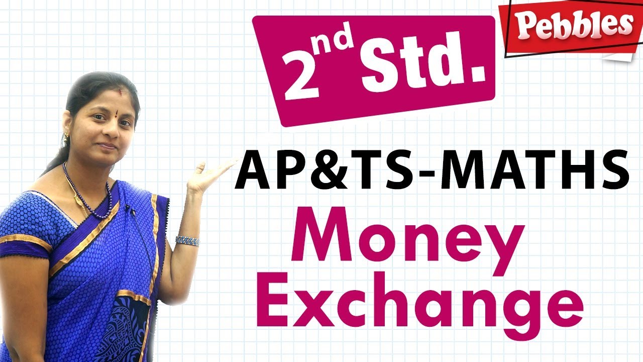 Money Exchange | Class 2 Maths in Telugu medium | Easy maths for kids ...