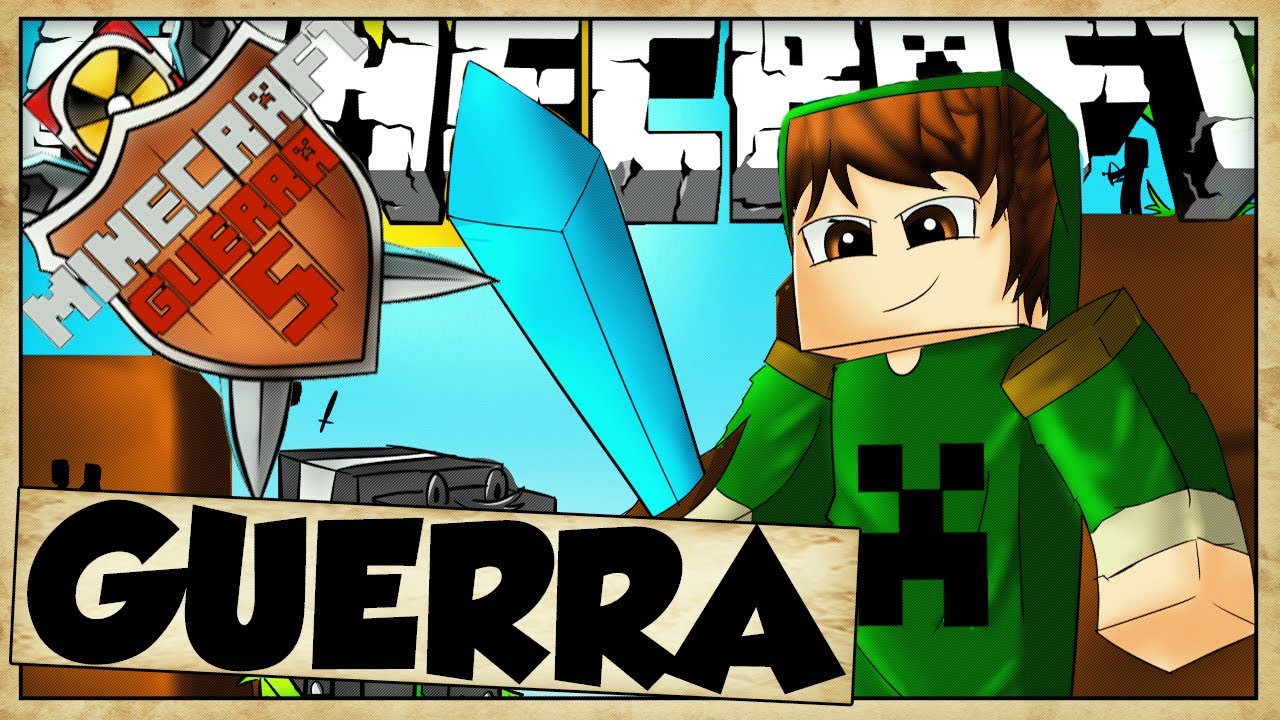 PRIMEIRA GUERRA - MINECRAFT GUERRA - YouTube