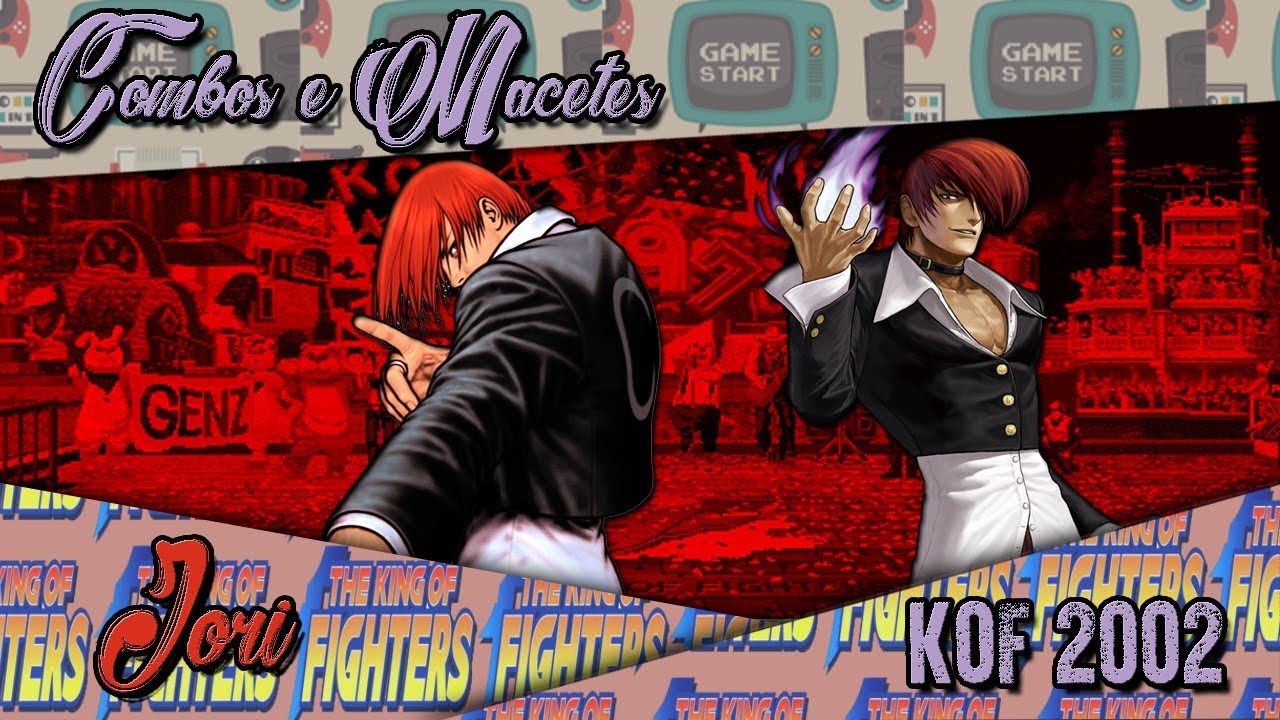 KOF 2002 Iori Dicas combos e macetes - YouTube