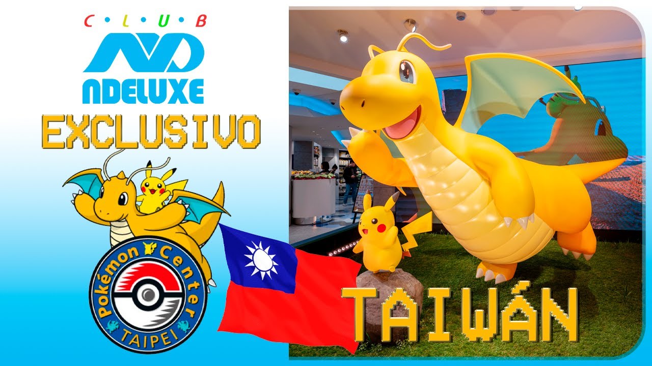 (Exclusivo) Visitamos el Pokémon Center de TAIPEI en Taiwán | CLUB N ...