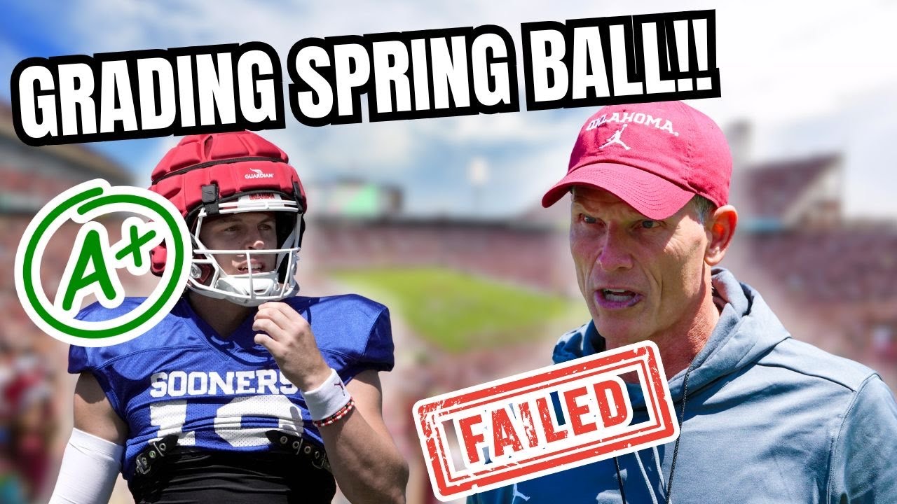 GRADING OU FOOTBALL'S SPRING BALL SEASON - YouTube