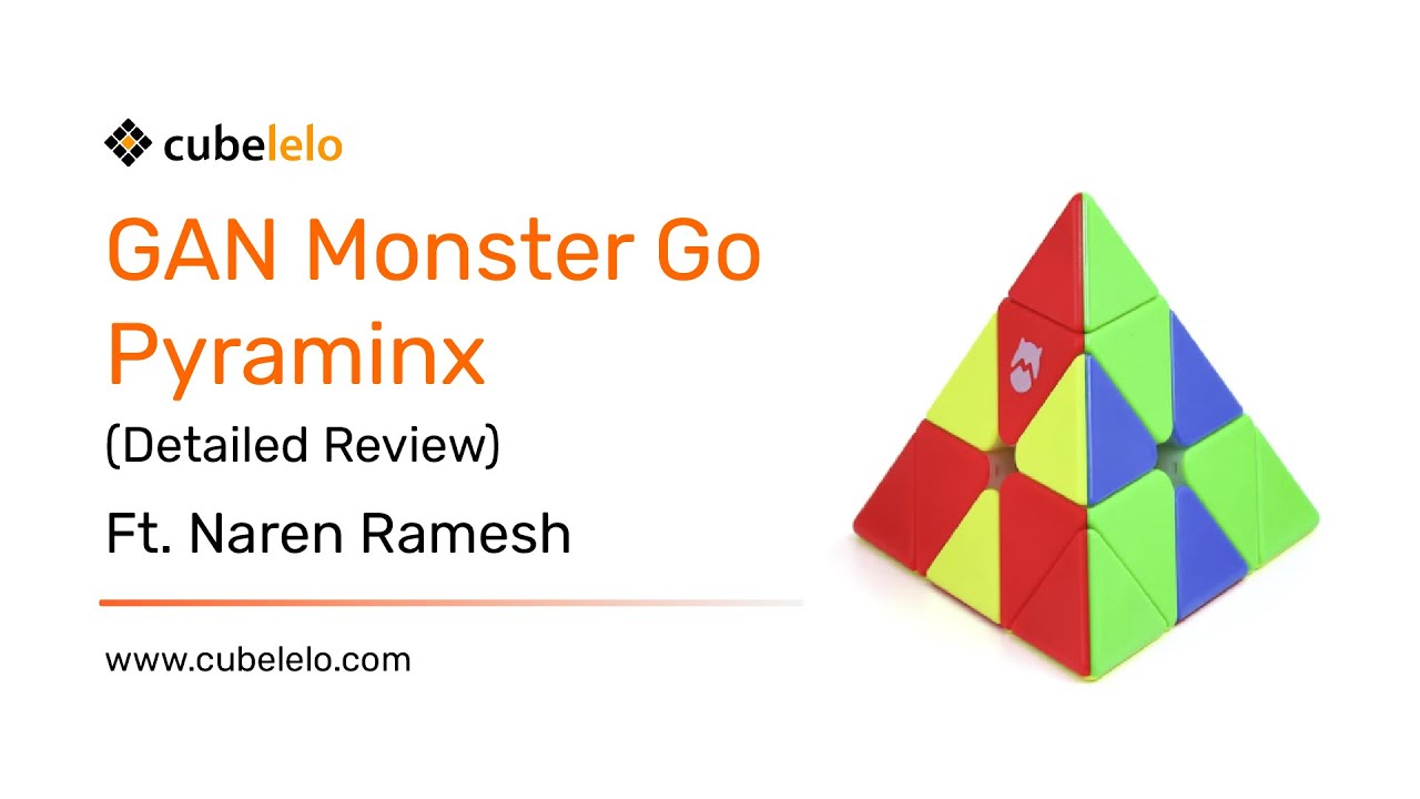 GAN Monster Go Pyraminx | Ft. Naren Ramesh | Cubelelo - YouTube