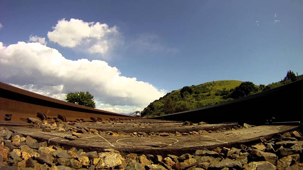 GOPRO HERO HD TRAIN TRACKS - YouTube