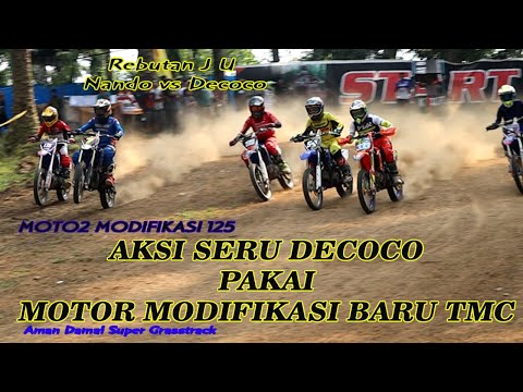 PAKAI MOTOR BARU TMS_DECOCO KESETANAN_MOTO 2 MODIF 125_GRASSTRACK AMAN ...