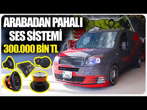 300.000 BİN TL'LİK SES SİSTEMLİ FİAT DOBLO | DESİBEL GÜCÜ