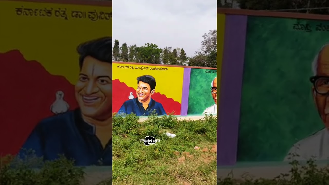 Appu Sir For Life ️ A Govt School In Karnataka Honoured PuneethRajkumar ...