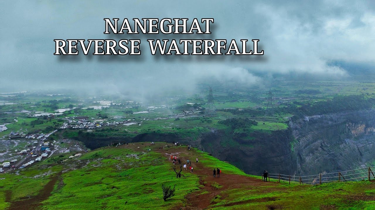 NaneGhat Reverse Waterfall Pune Vlog - 52 Alok Panda Vlogs - YouTube