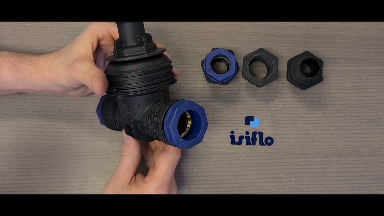 Isiflo Ecoline Bakkekran med adapterløsning - YouTube