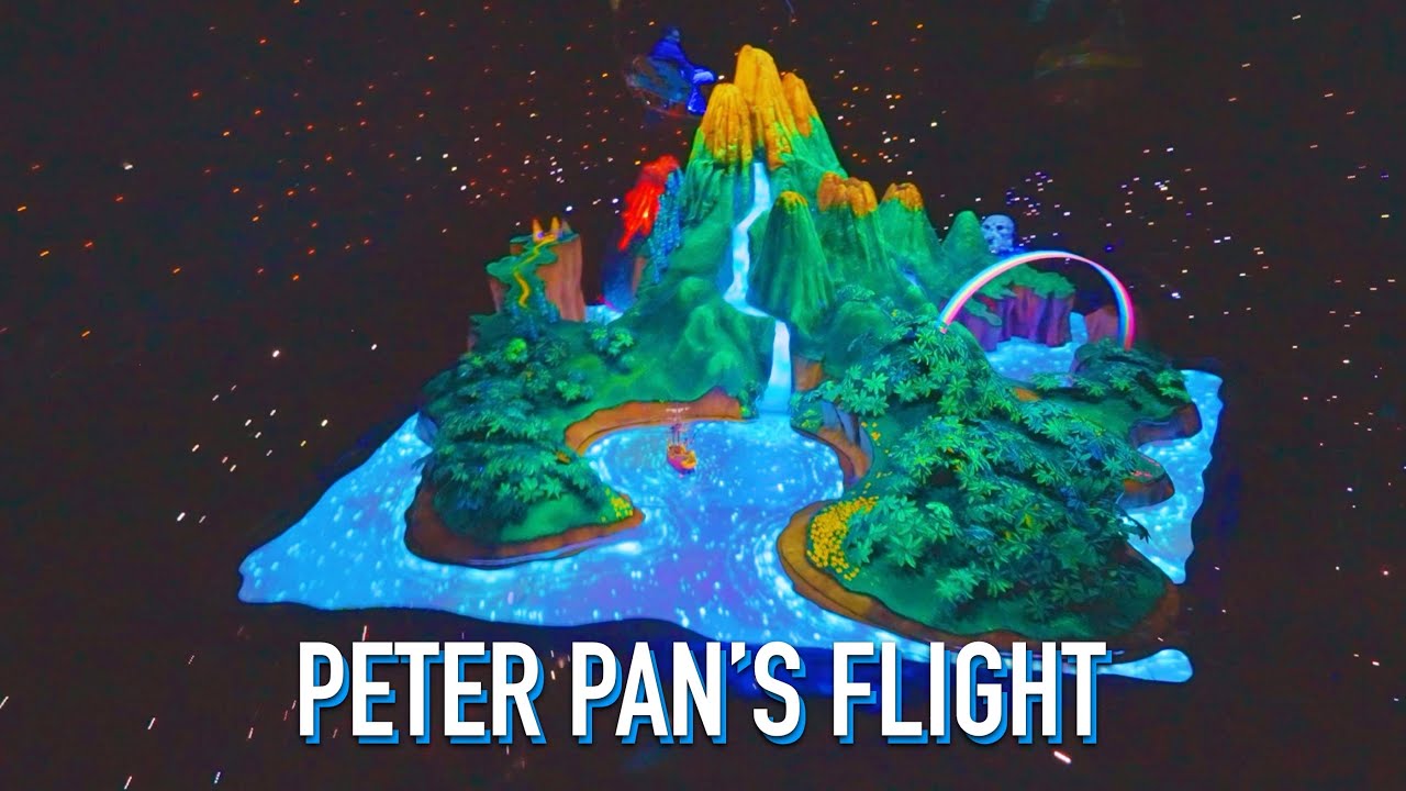 WIDE ANGLE: Peter Pan's Flight at Disneyland - YouTube