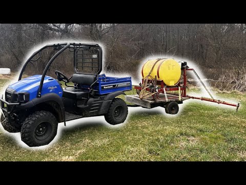 I Built a HOMEMADE Sprayer for my Farm!!! - YouTube
