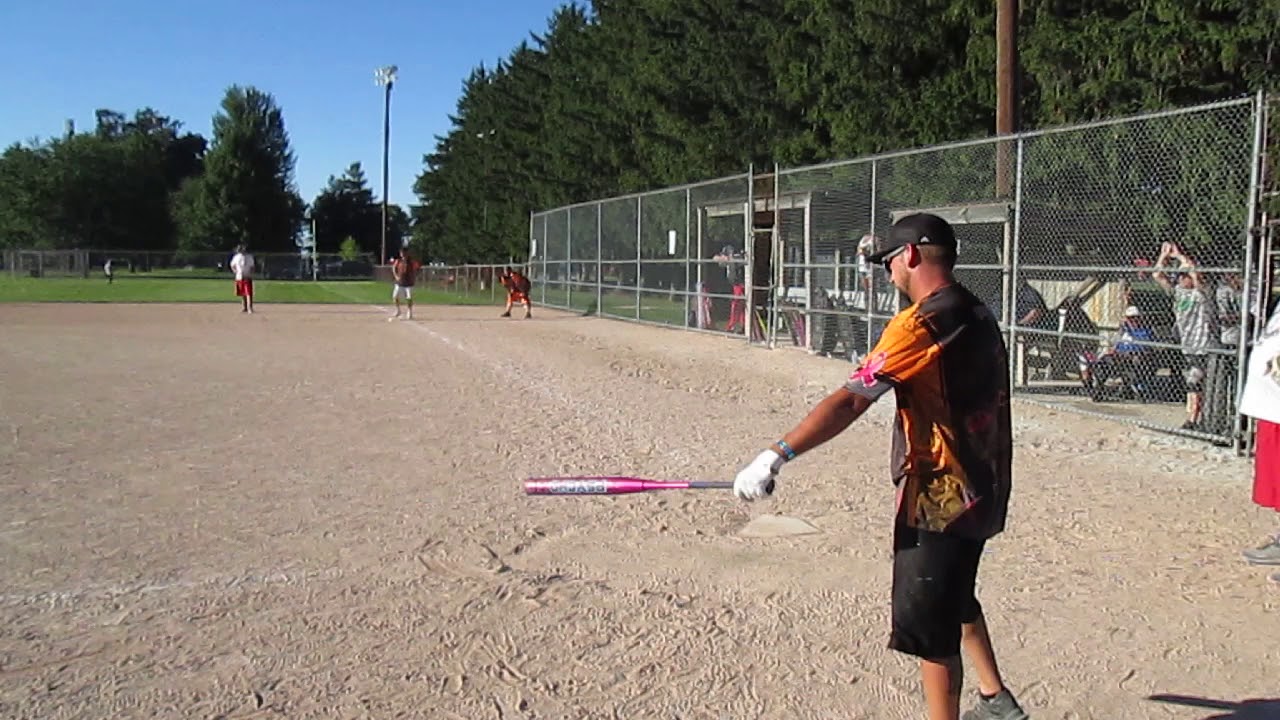Men's slowpitch softball in Kokomo, IN 2018 (L) - YouTube