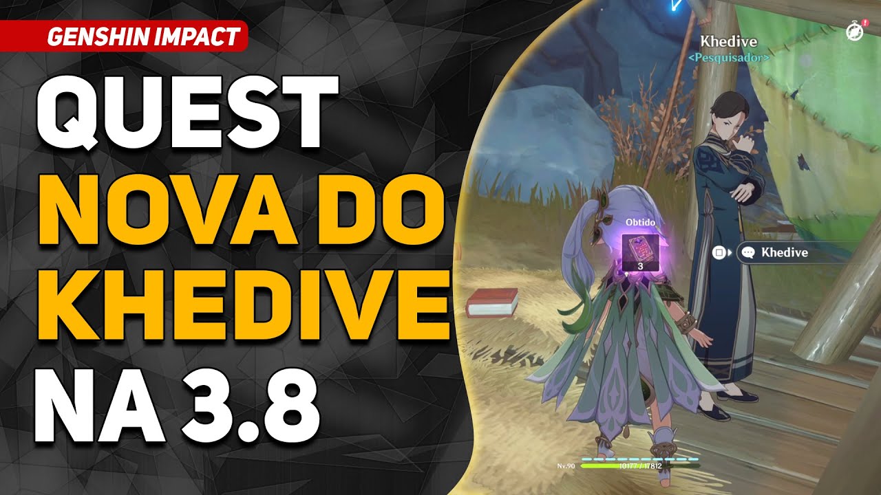 QUEST NOVA DA 3.8 - MANDAMENTO DE PURBIRUNI - GENSHIN IMPACT - YouTube