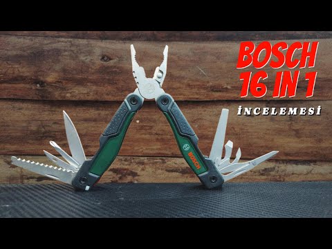 Bosch 16 in 1 Almaya Değer mi?  Çok Amaçlı Alet  İncelemesi
