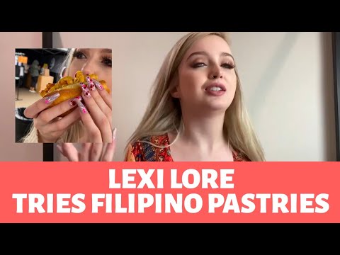 Lexi Lore Tries Filipino Pastries