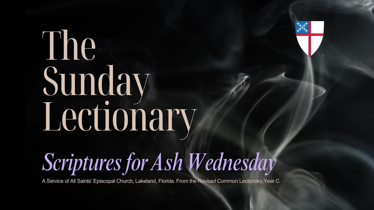 Scriptures for Ash Wednesday - YouTube