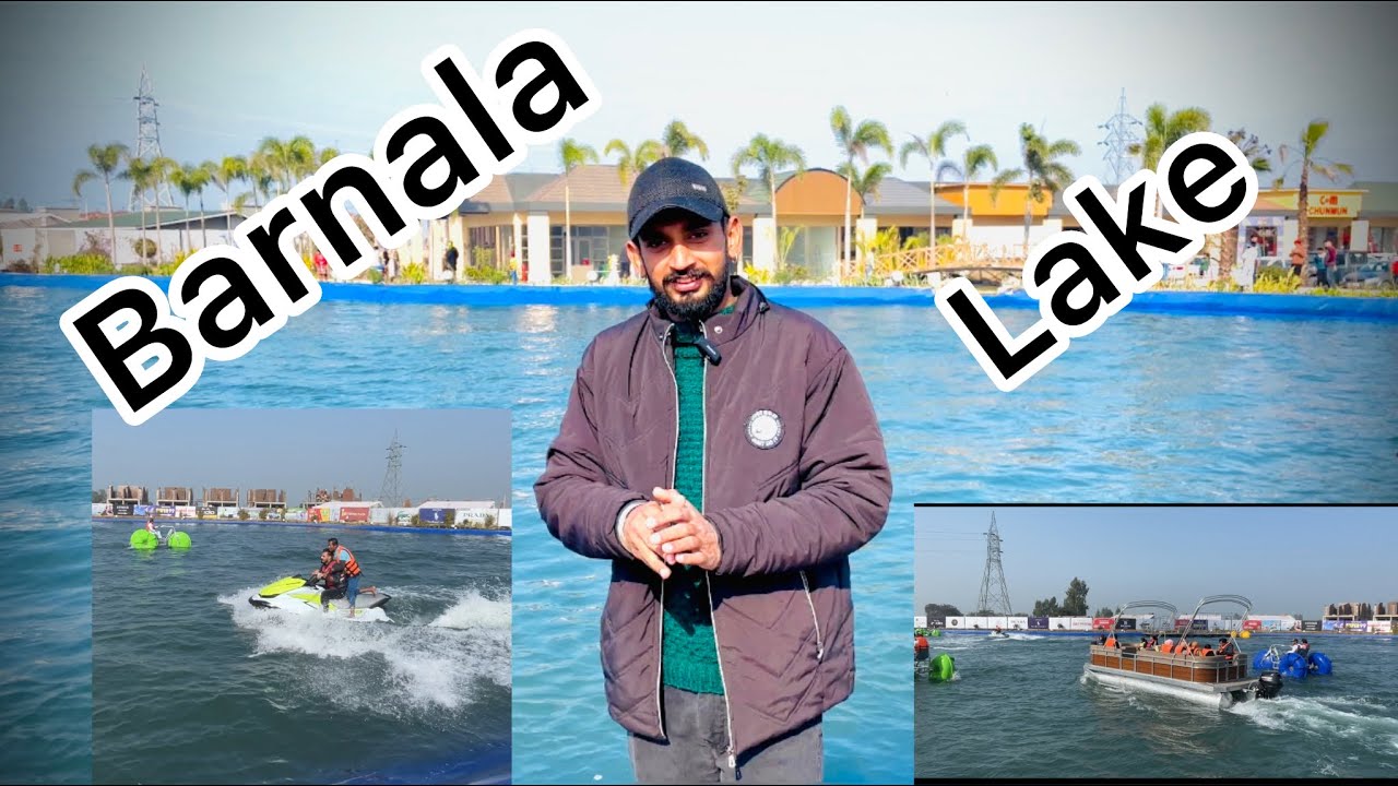 BARNALA LAKE | HG EATON PLAZA HANDIAYA (BARNALA ) | VLOG | DHARMPREET ...
