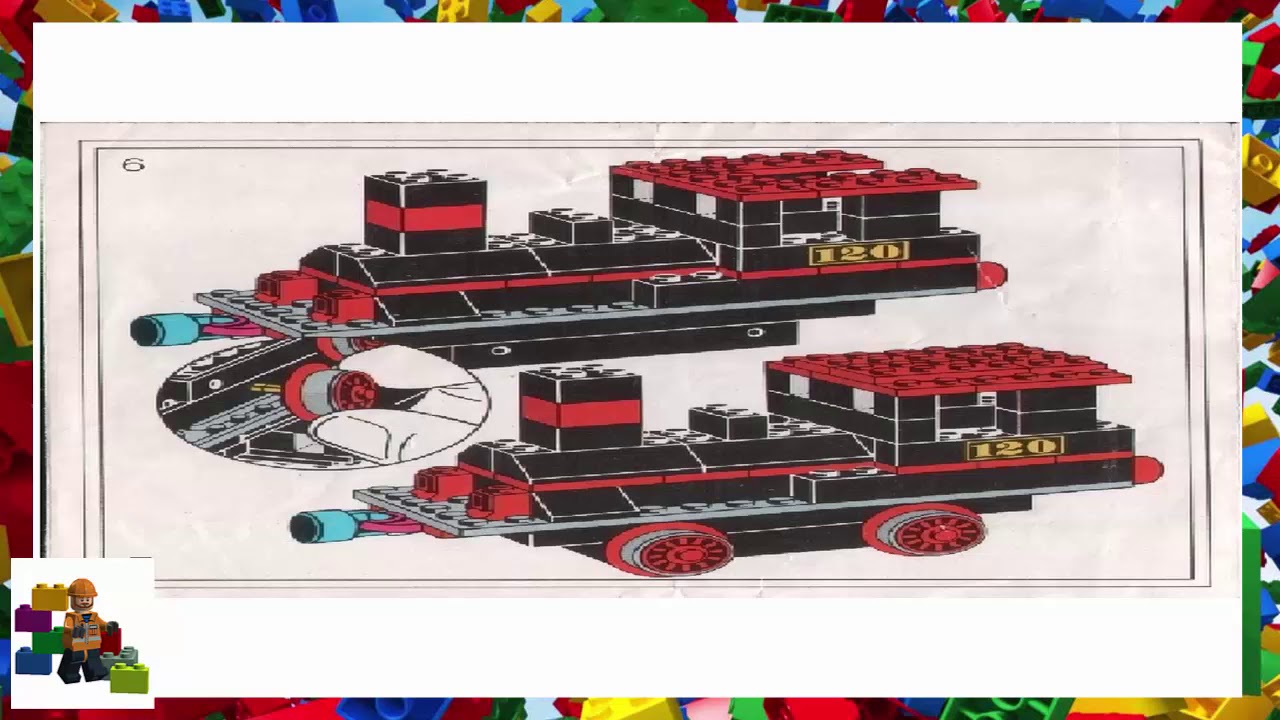 LEGO instructions - Trains - 120 - Complete Freight Train Set with ...