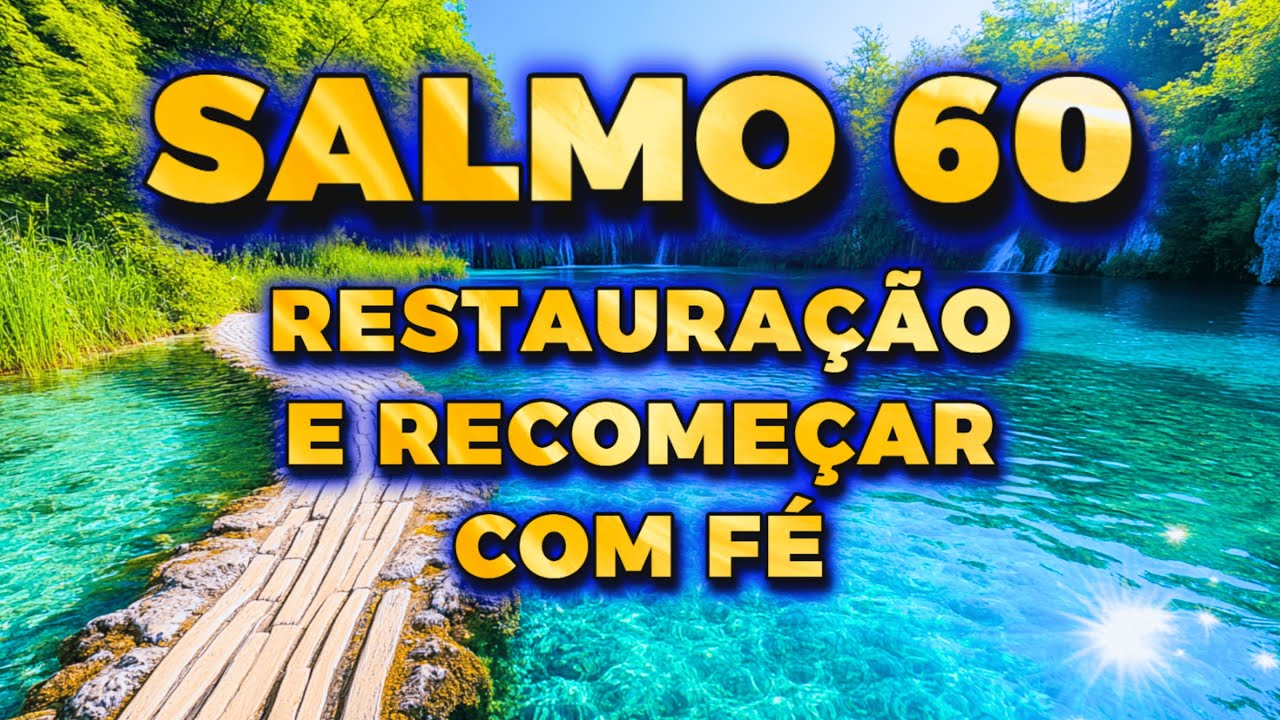 🌿 Salmo 60 – Para Ser RESTAURADO por DEUS e Viver um NOVO COMEÇO - YouTube