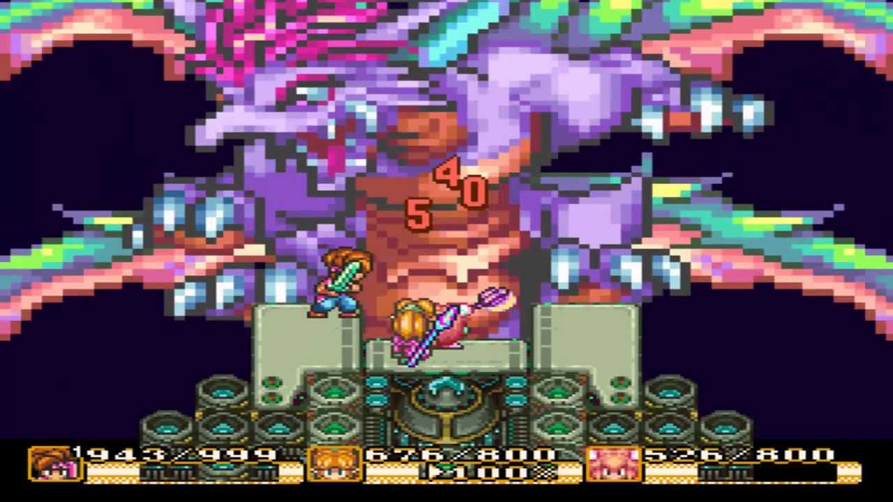 Secret Of Mana Part 32 - The Mana Beast - YouTube