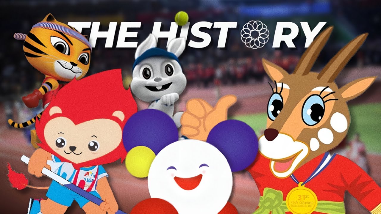 SEA Games Mascot Evolution (1985 to 2023) - YouTube