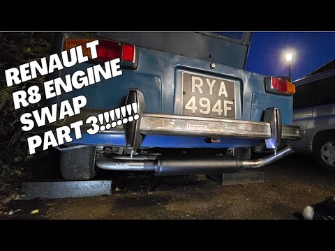 Renault R8 Proto: Engine swap **PART 3** 1397cc swapped - YouTube