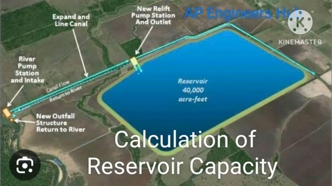 Calculation of Reservoir Capacity @apengineershub1092 - YouTube
