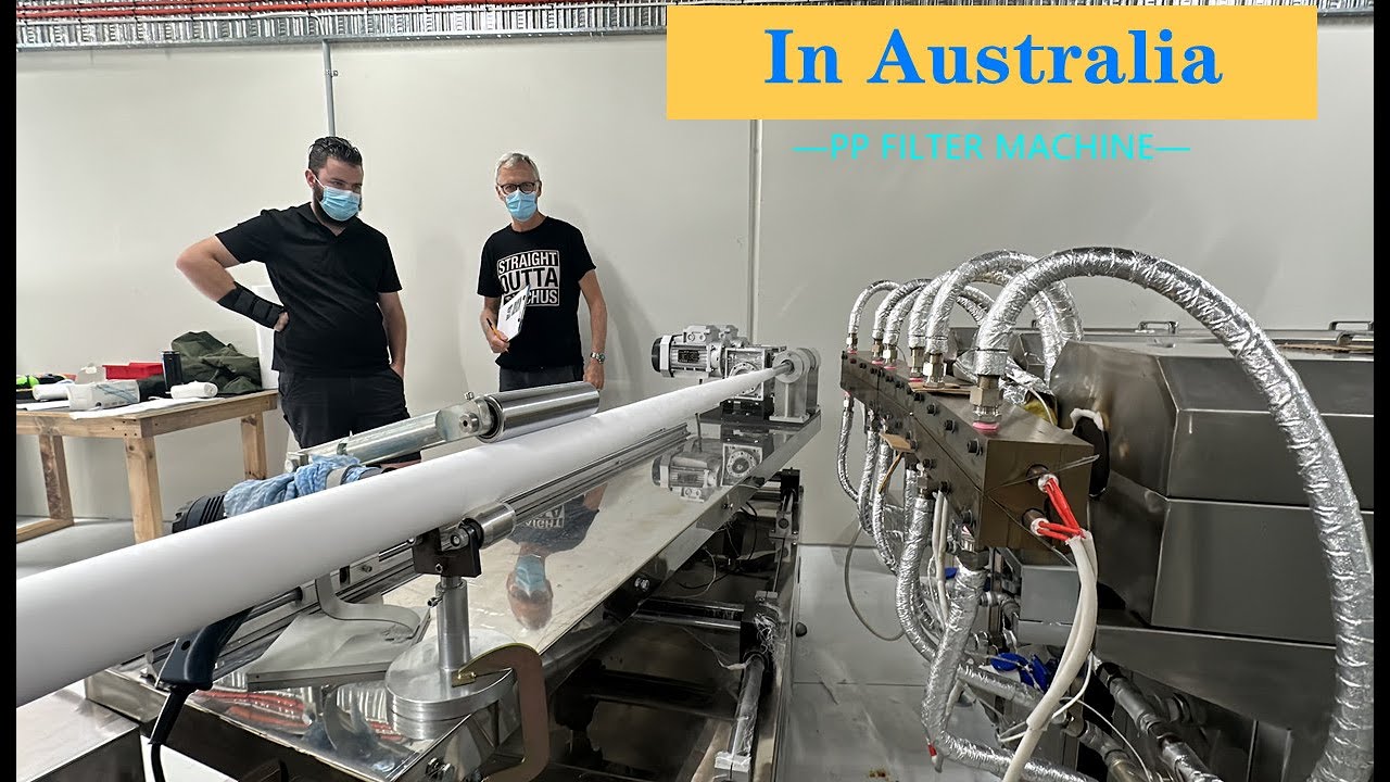 Hot Sales PP Melt Blown Filter Cartridge Machine / Automatic Micron ...