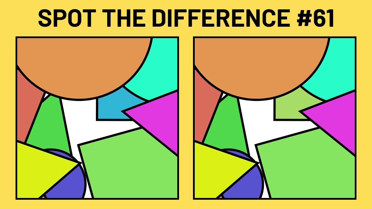 If you can find ONE difference, you are a GENIUS || SPOT THE DIFFERENCE ...