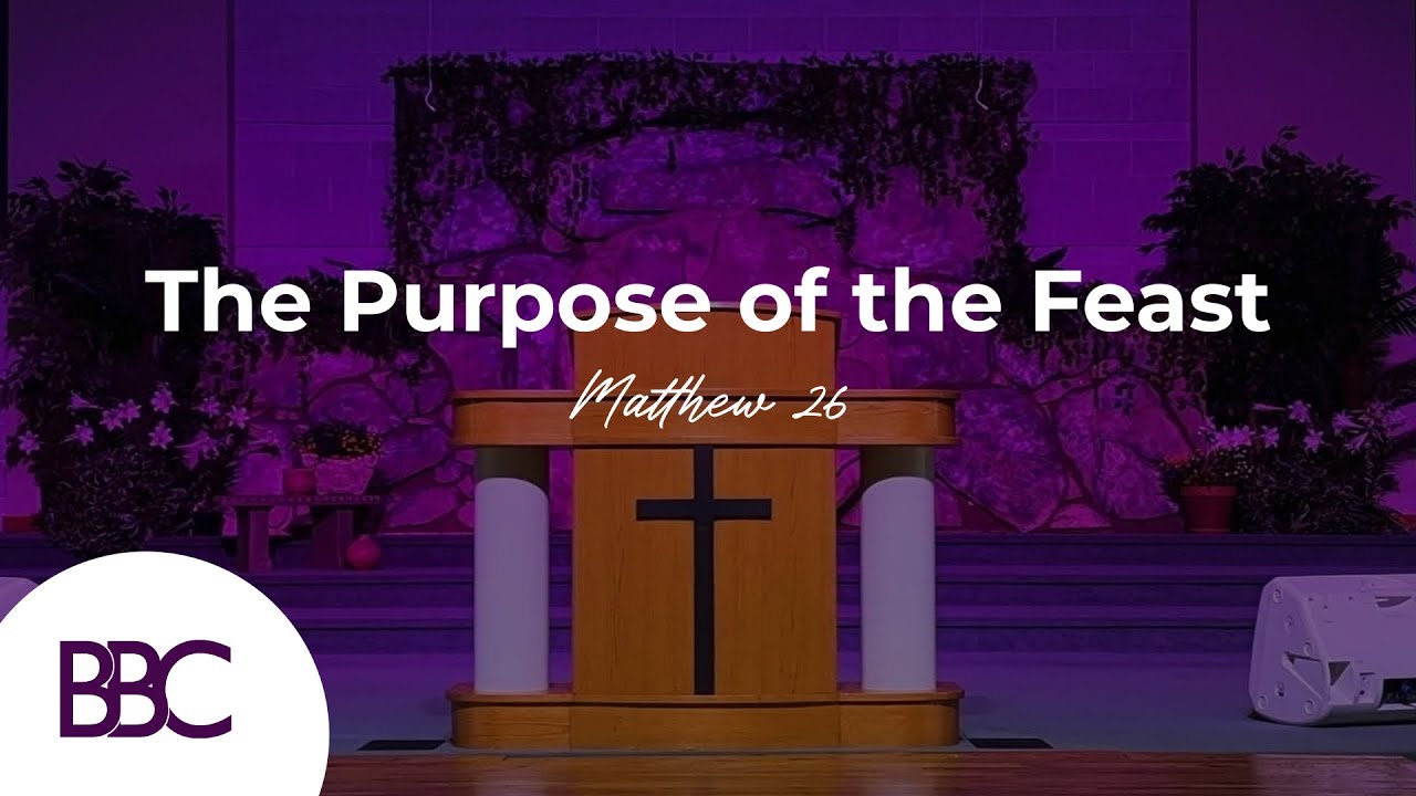 THE PURPOSE OF THE FEAST // Part II - YouTube