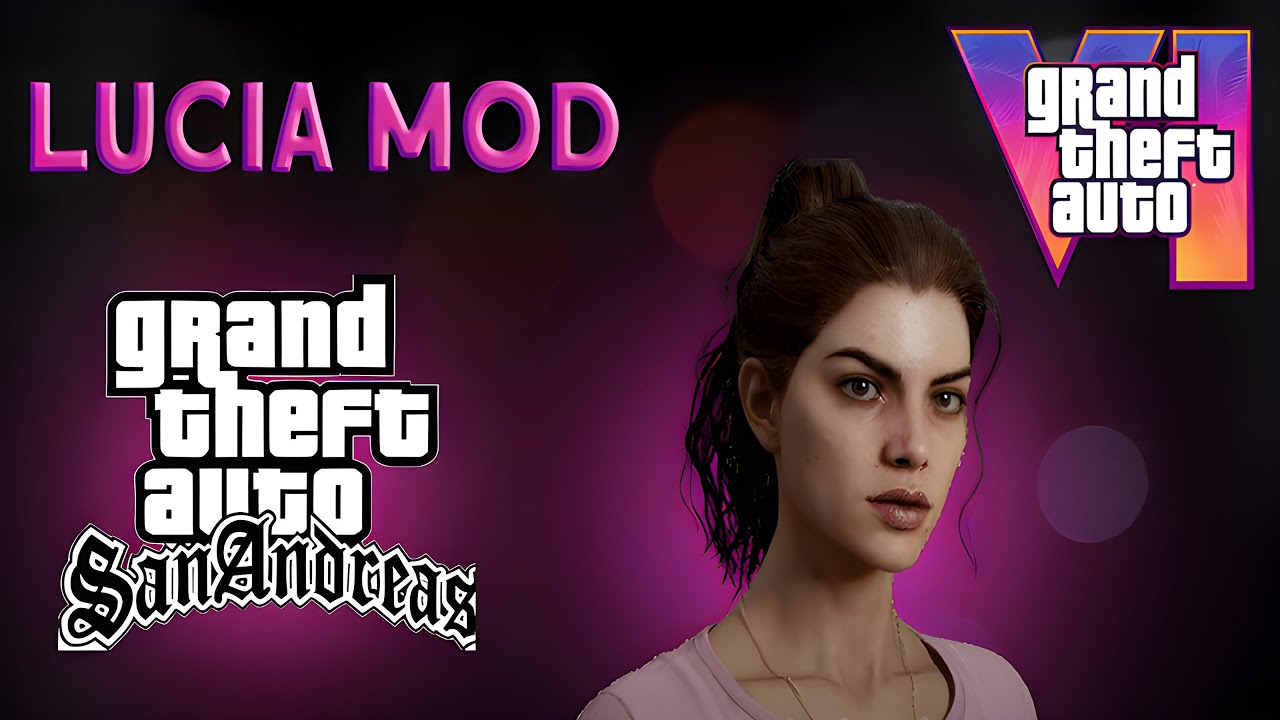 How To Install Lucia From Gta 6 mod in gta san andreas - YouTube