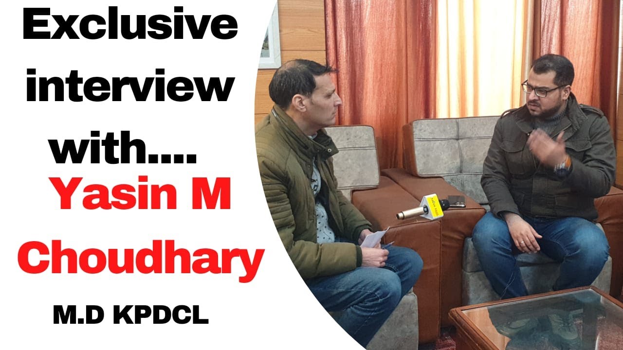 Exclusive Interview With Yasin M Choudhary: MD KPDCL | AMC - YouTube